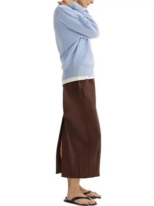 RÓHE Wool & Cashmere Polo Sweater - Foam