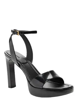 Balenciaga Fargo Platform Sandals - Black