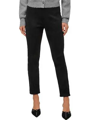 Fifteen Twenty Danae Ankle Slit Pants - Black