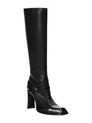 Alexander McQueen Knee High Boots - Black