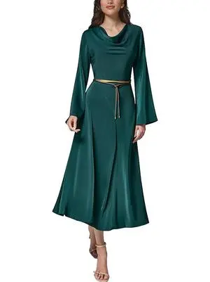 Donna Karan New York Satin Midi Dress - Hudson