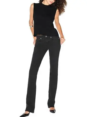 RE/DONE Susan Cotton Muscle Tee - Black
