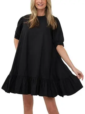 MARIELLE STOKKELAAR Pipa Short Dress - Black