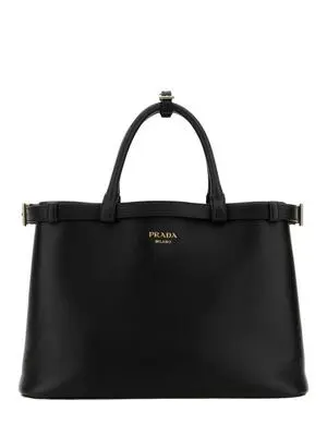 Prada Leather Handbag - Black