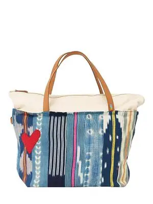 UBUNTU LIFE Baule Heart Adventure Tote - Multi