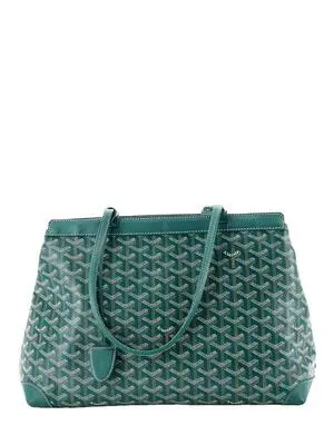 Goyard Pm Bellechasse Bag Coated Canvas - Green