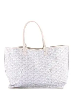 Goyard Pm Anjou Reversible Tote Coated Canvas - White