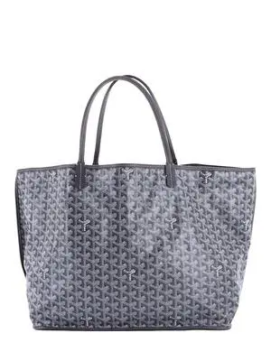 Goyard Gm Anjou Reversible Tote Coated Canvas - Gray