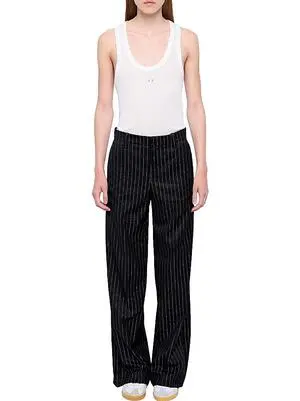 Zadig&Voltaire Panol Tailored Pinstripe Pants - Anthracite