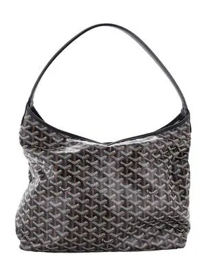 Goyard Boheme Hobo Coated Canvas - Black