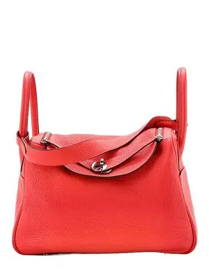 Hermès 30 Lindy Bag Clemence - Red