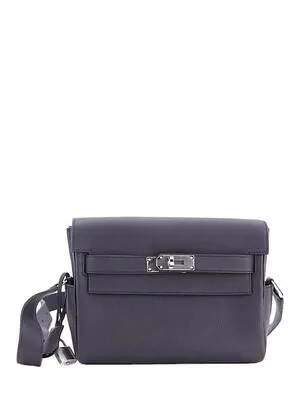 Hermès Pm Kelly Messenger Bag Togo - Black