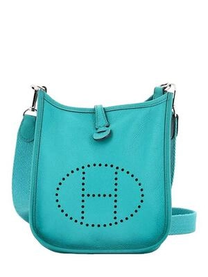 Hermès Tpm Evelyne Bag Gen Iii Epsom - Blue