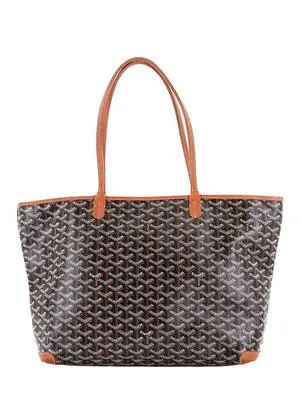 Goyard Mm Artois Tote Coated Canvas - Brown