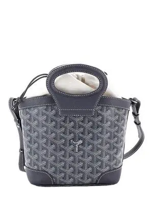 Goyard Mini Beluga Bag Coated Canvas Gray