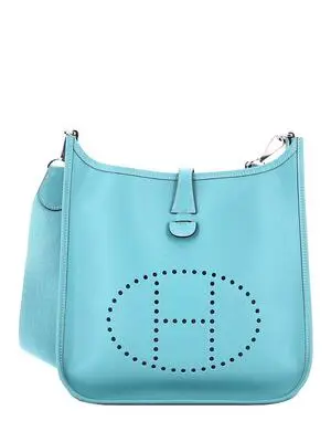 Hermès Pm Evelyne Bag Gen I Epsom Blue