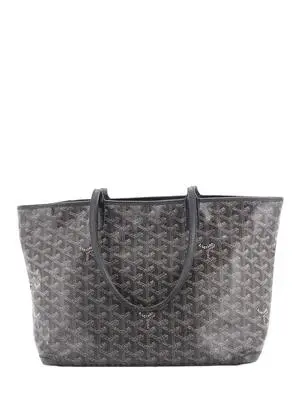 Goyard Pm Artois Tote Coated Canvas - Black