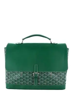 Goyard Citadin Messenger Briefcase Coated Canvas - Green
