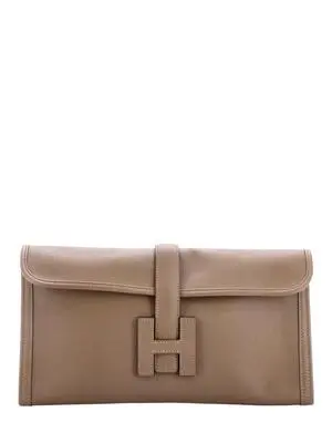 HERMÈS 29 Jige Elan Clutch Evercolor