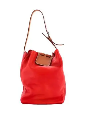 Hermès 24 Virevolte Bag Swift With Clemence - Red