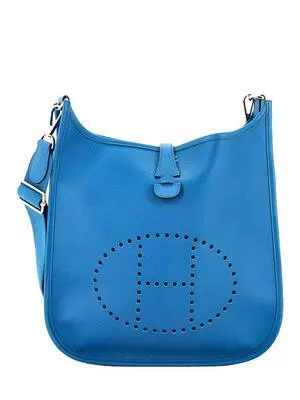 Hermès Pm Evelyne Bag Gen Iii Epsom - Blue