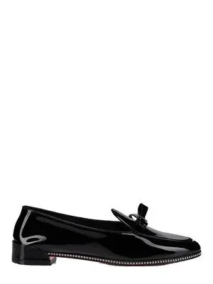 CHRISTIAN LOUBOUTIN Mocastrass Loafers With Bow Detailing - Black