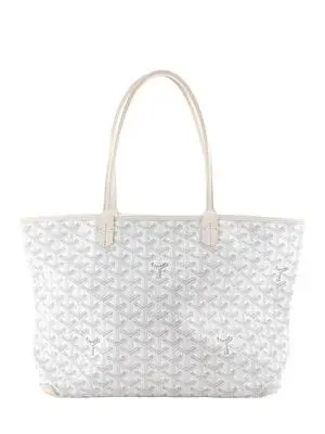 Goyard Pm Artois Tote Coated Canvas - White