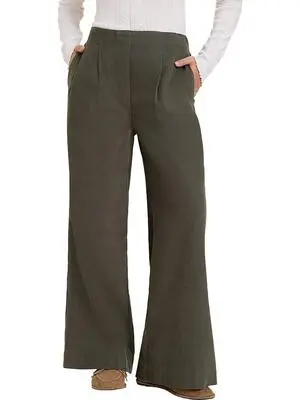 NIC+ZOE Ellis Corduroy Wide Leg Pants - Briar