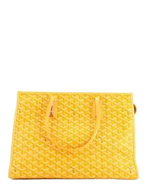 Goyard Marquises Bag Coated Canvas - Yellow