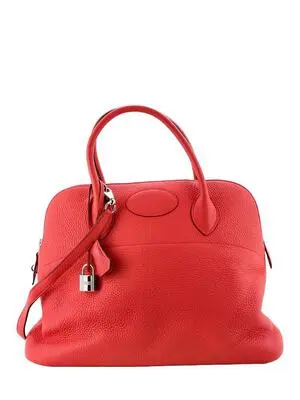 Hermès 35 Bolide Bag Clemence - Pink