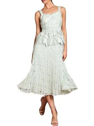 COAST Coast Lace Peplum Midi Dress