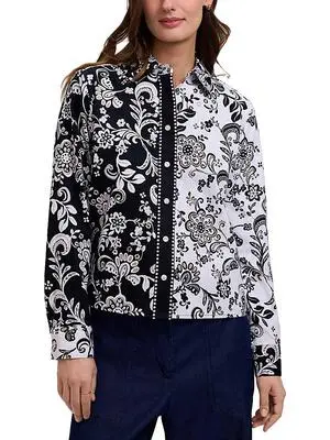 FOXCROFT Foxcroft Jodie Colorblocked Shirt