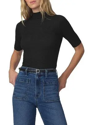 Joe's Jeans The Tony Half Sleeve Top - Black