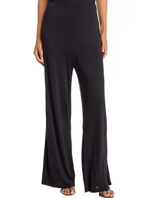 Paris Georgia Slinky Wide Leg Pants - Black