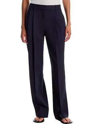 TWP Ivy Wool Blend Pants - Midnight