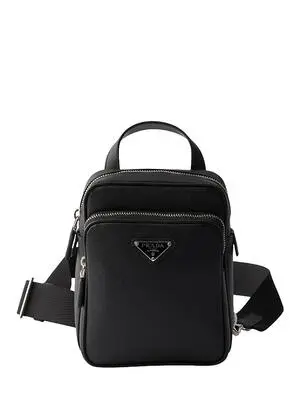 Prada Saffiano Leather Mini Backpack - Black