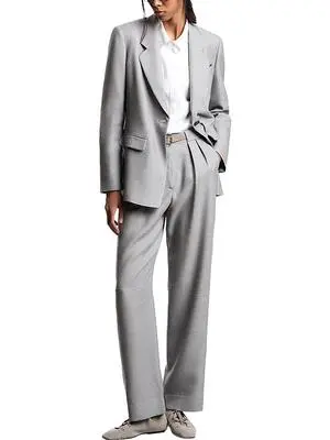 Emporio Armani Pied De Poule Checkered Blazer - Checkered Grey
