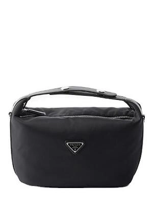 Prada Prada Cherie Re-Nylon Mini Bag Black/silver