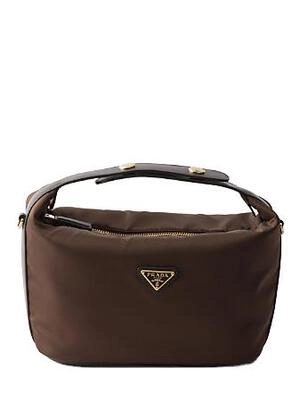 Prada Cherie Re-nylon Mini Bag - Brown