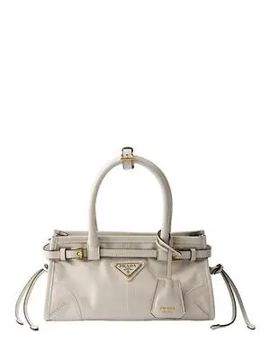 Prada Bonnie Leather Mini Bag - White