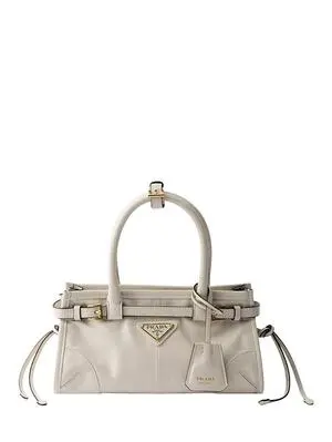 Prada Bonnie Leather Mini Bag - White