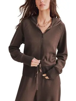 Splendid Winslow Full Zip Hoodie - Java