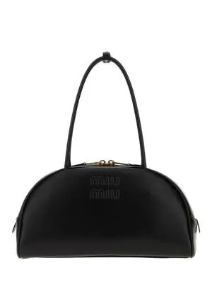 Miu Miu Leather Handbag - Black