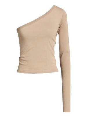 RICK OWENS DRKSHDW By RICK OWENS One-Shoulder Jersey Top