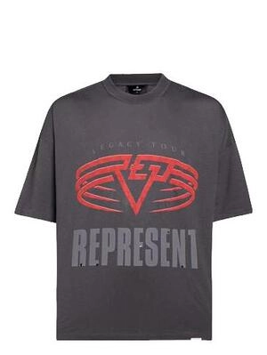 REPRESENT T-shirt Size Organic Cotton, Hemp - Grey