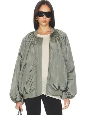 AGOLDE AGOLDE Raffi Bomber Jacket Fern