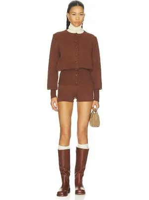 ALL THE WAYS Belle Short Set - Brown