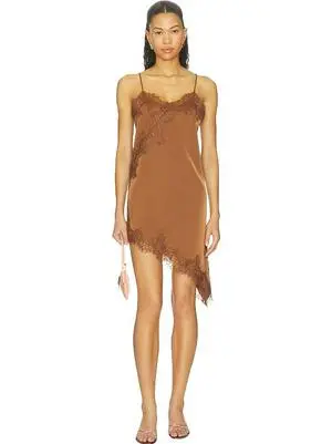 SUPERDOWN Superdown Jaxine Mini Dress With Lace Trim