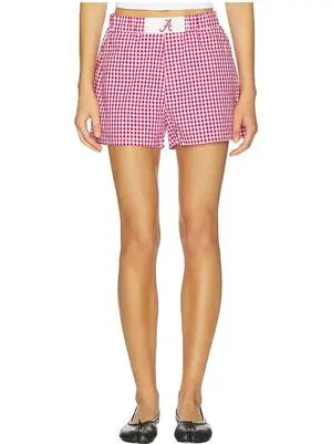 HYPE AND VICE Hype And Vice Gameday Gingham Short