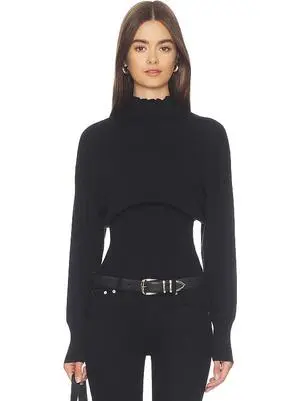 EB DENIM EB Denim Forest Turtleneck Top